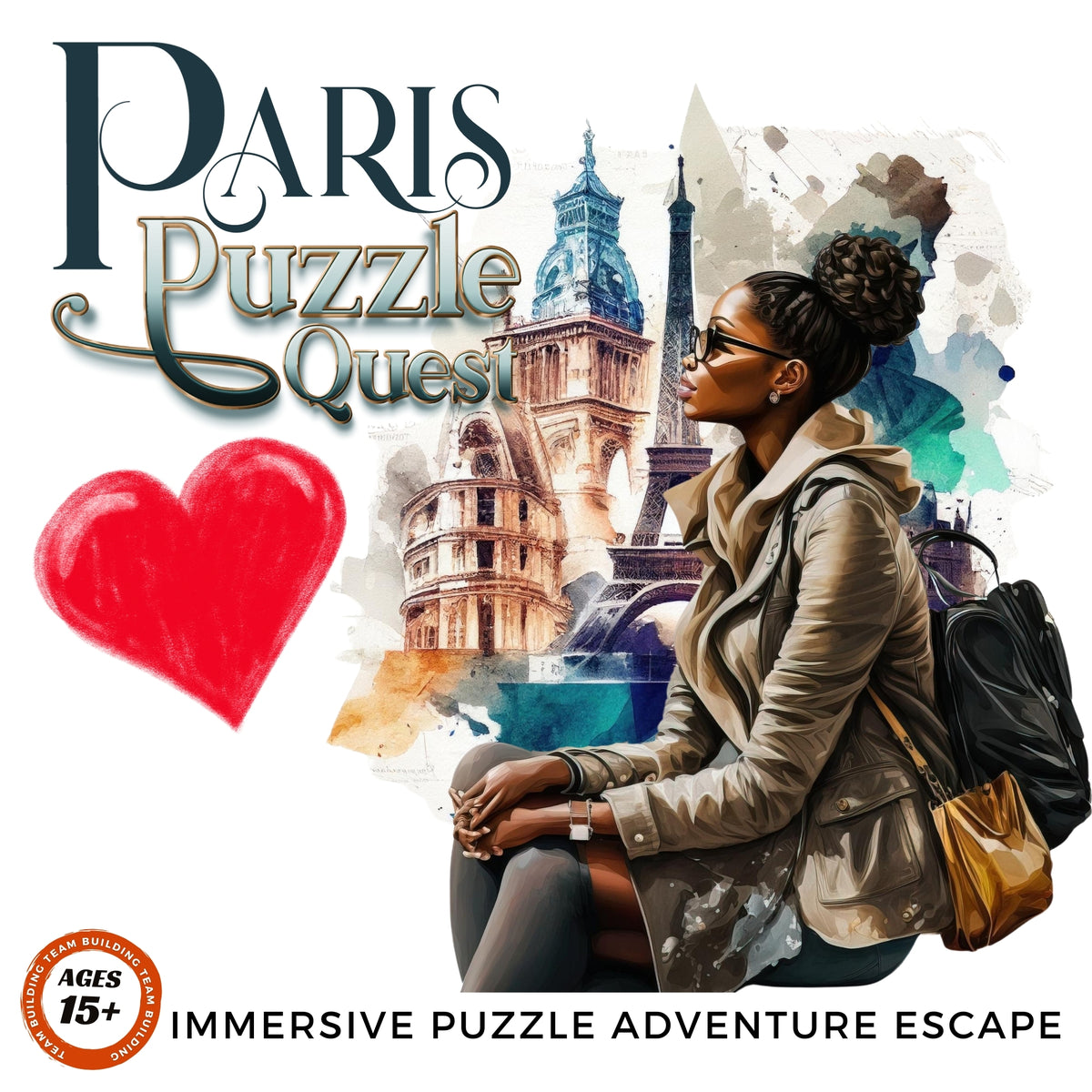 Paris Puzzle Quest Virtual Escape, Travel Escape – It's a Lock Escapes