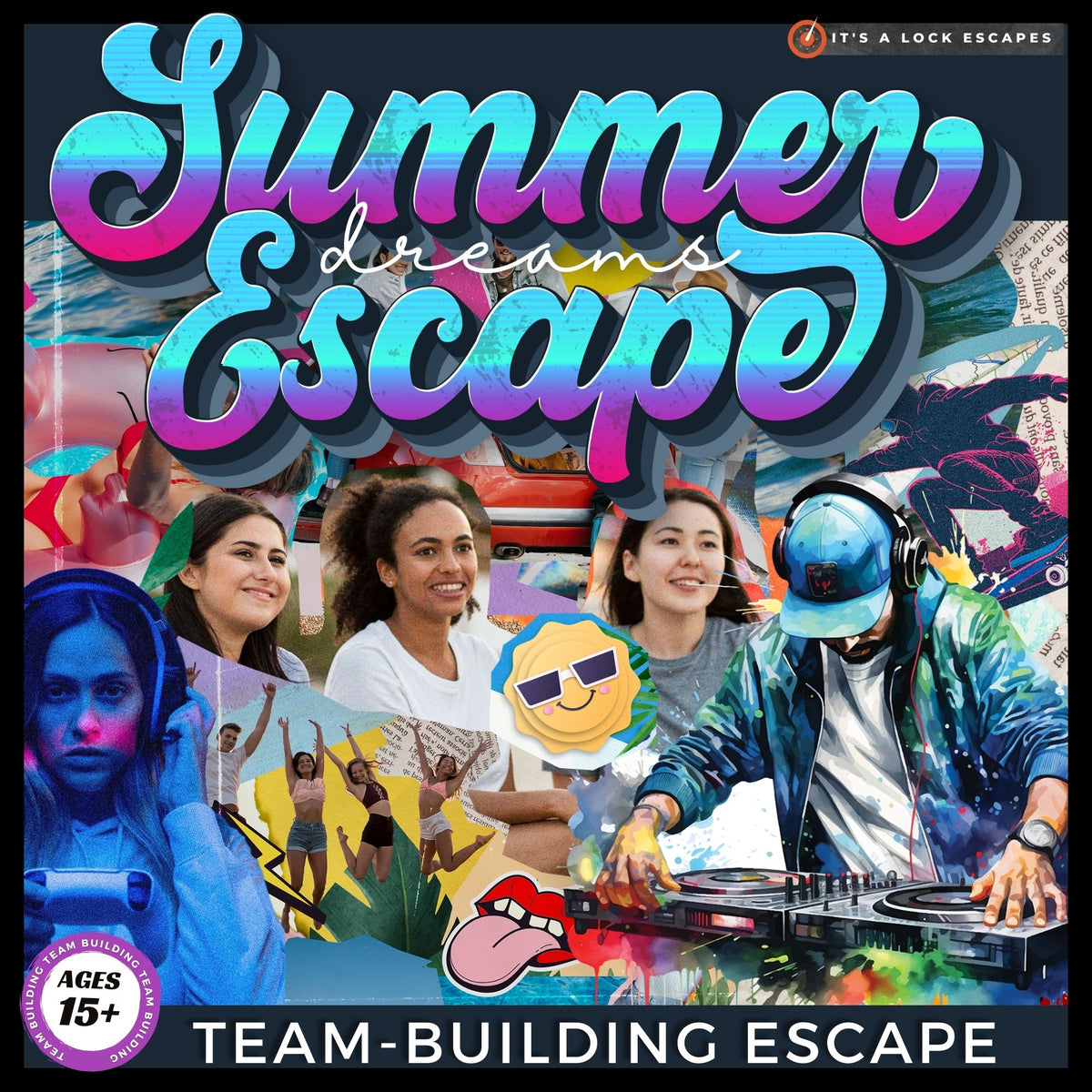 Online Summer Escape Room, Summertime Virtual Escape – It's a Lock Escapes