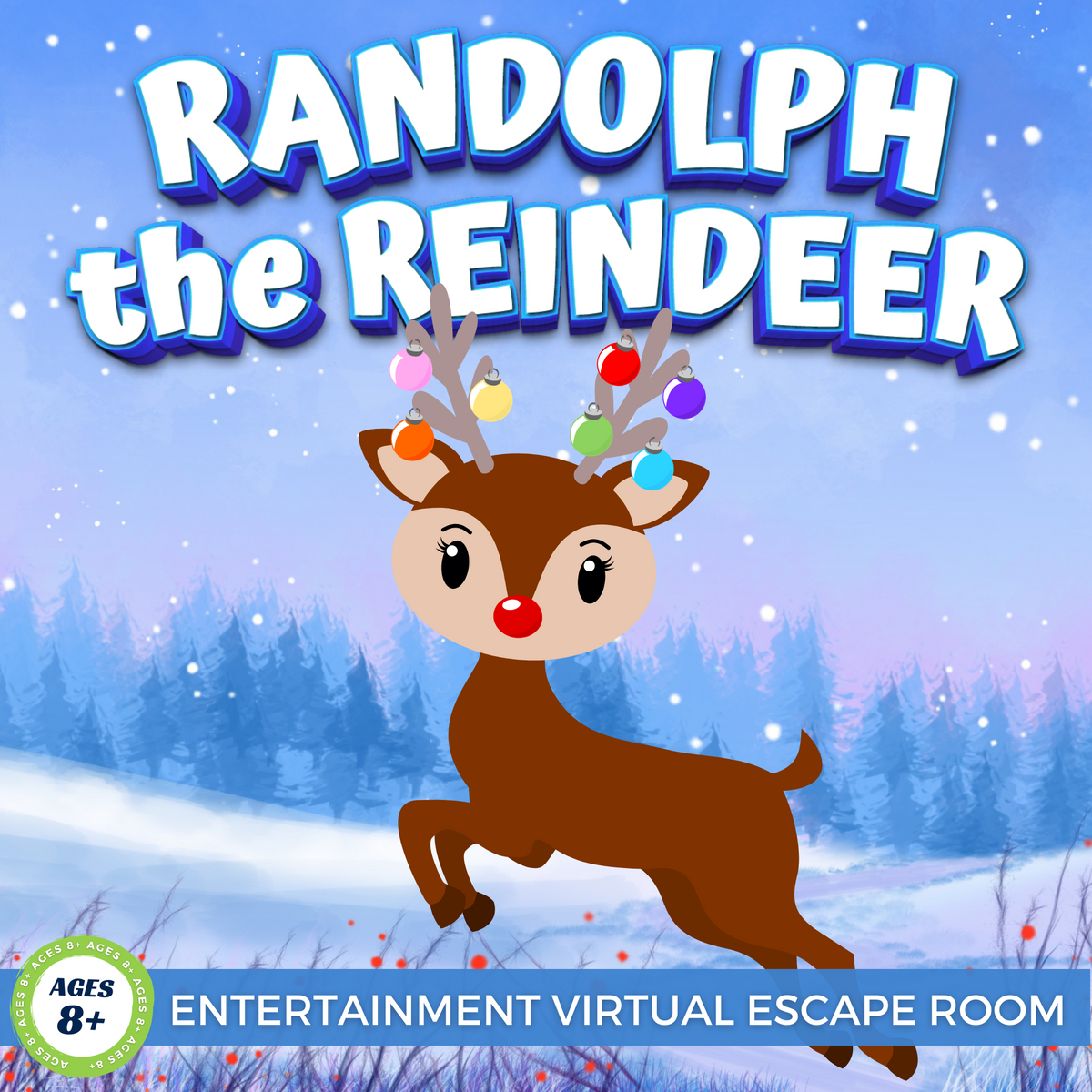 Randolph the Reindeer Christmas/Winter Virtual Escape Room – It's a ...
