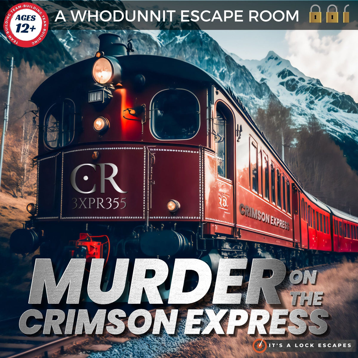 Murder on Crimson Express Escape Room, Whodunnit Virtual Escape Room ...