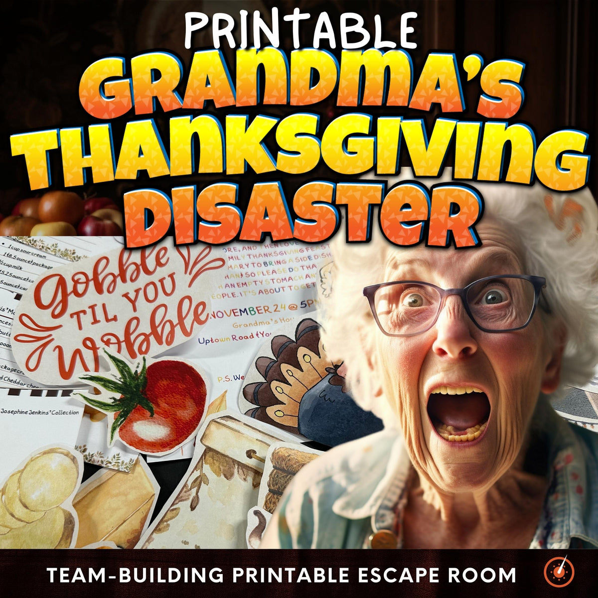 DIY Printable Thanksgiving Escape Room for the whole Family – It's a ...