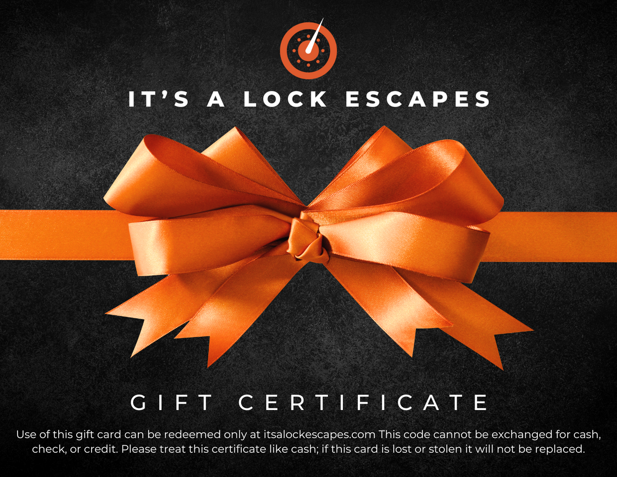 Its A Lock Escapes Digital Gift Card – It's a Lock Escapes